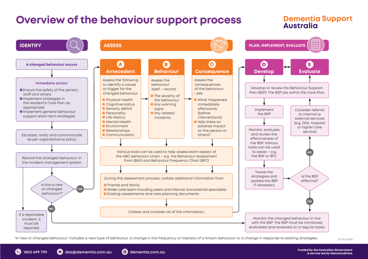 Behaviour Support Process Flowchart